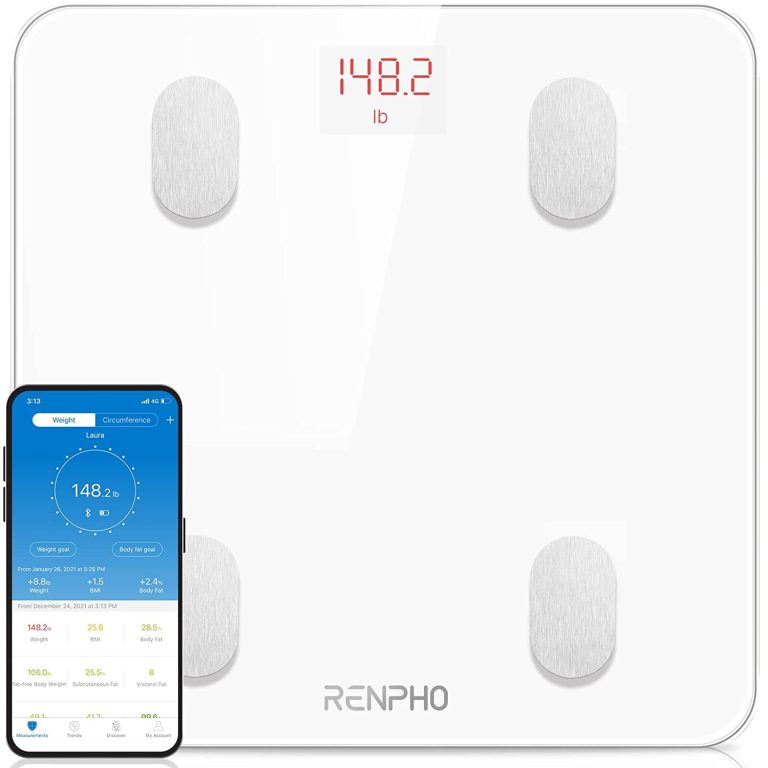 Digital Body Fat Scale By Renpho - Body Composition Analysis